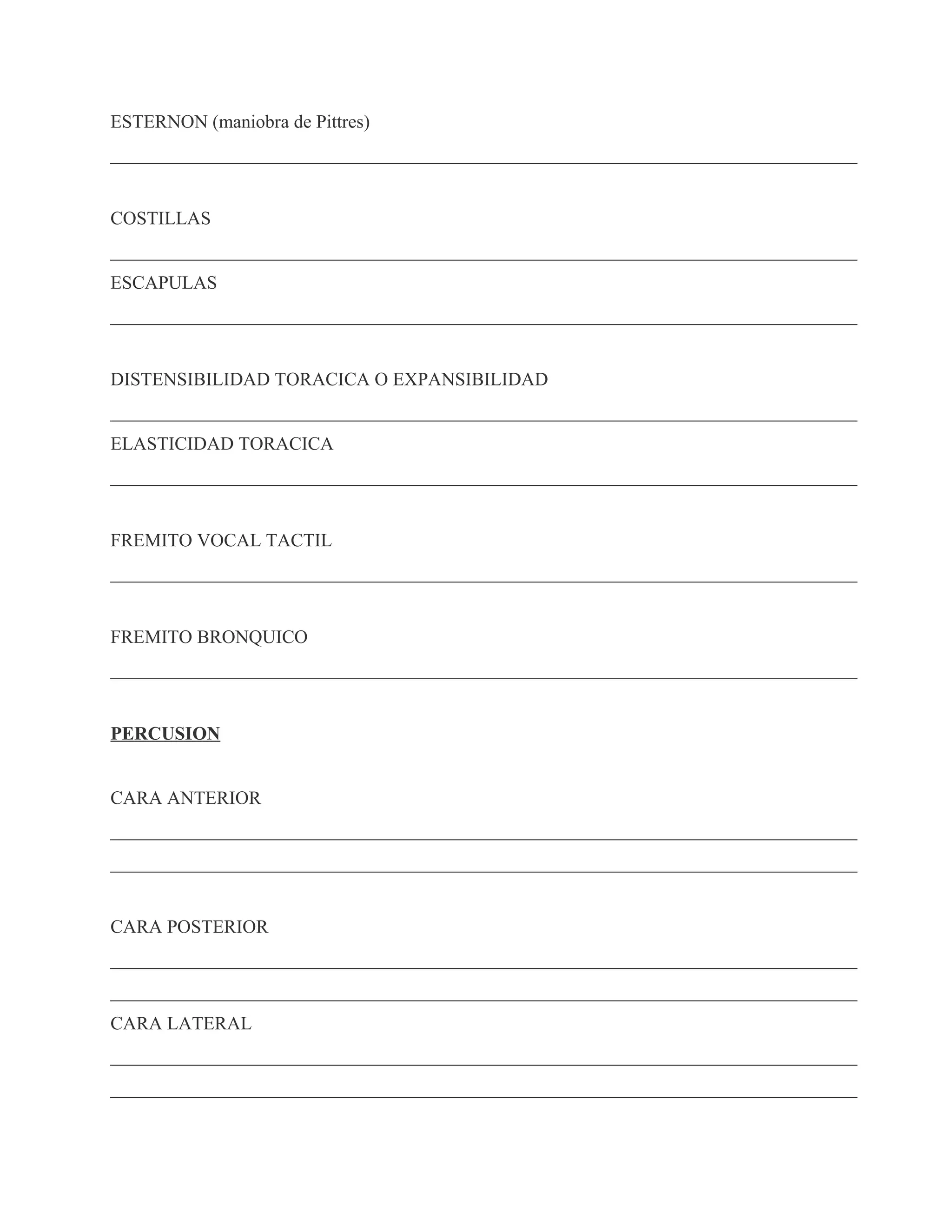 Historia clinica adulto 1 terapeuta respiratorio | DOC