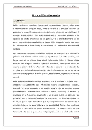 Historia clinica electronica jairo quinteros2 | PDF | Healthcare ...