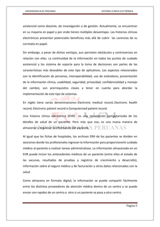 Historia clinica electronica jairo quinteros2 | PDF