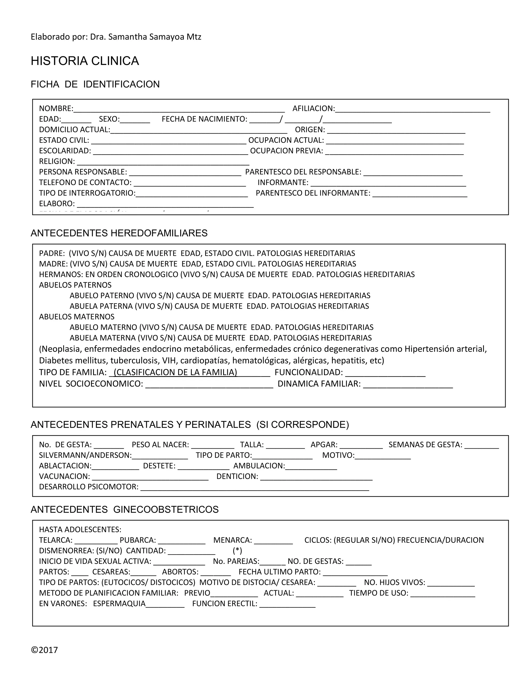 Historia clinica guia para elaboracion | PDF
