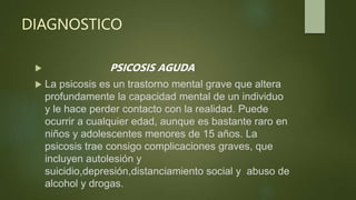 Historia clinica Psiquiatrica | PPTX