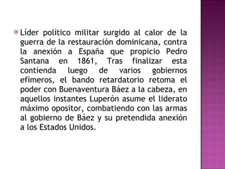 HISTORIA CLICINA PERSONAJES DE LA HISTORIA, JUAN PABLO DUARTE, SALOME ...