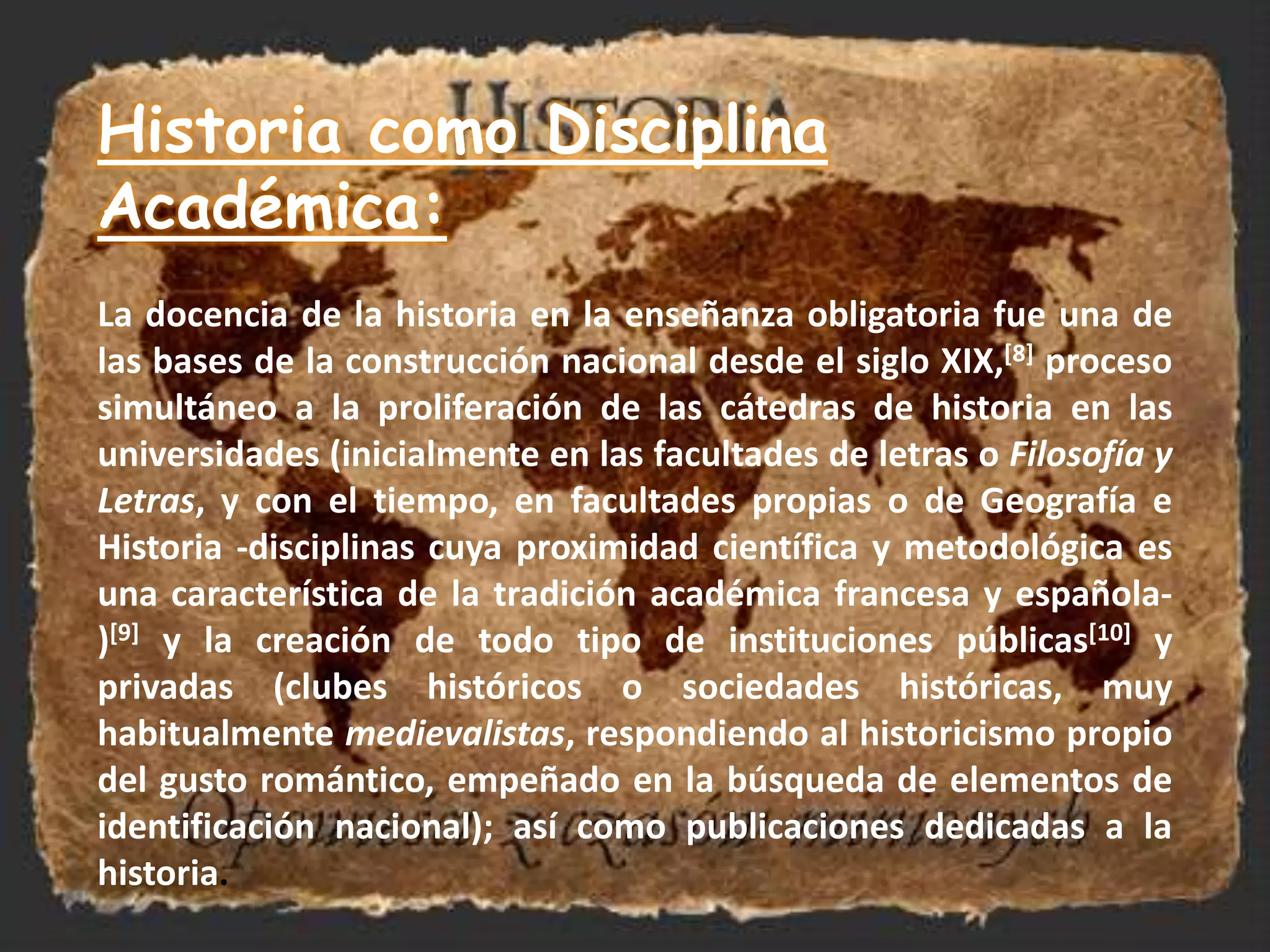 Historia conceptos basicos | PPT