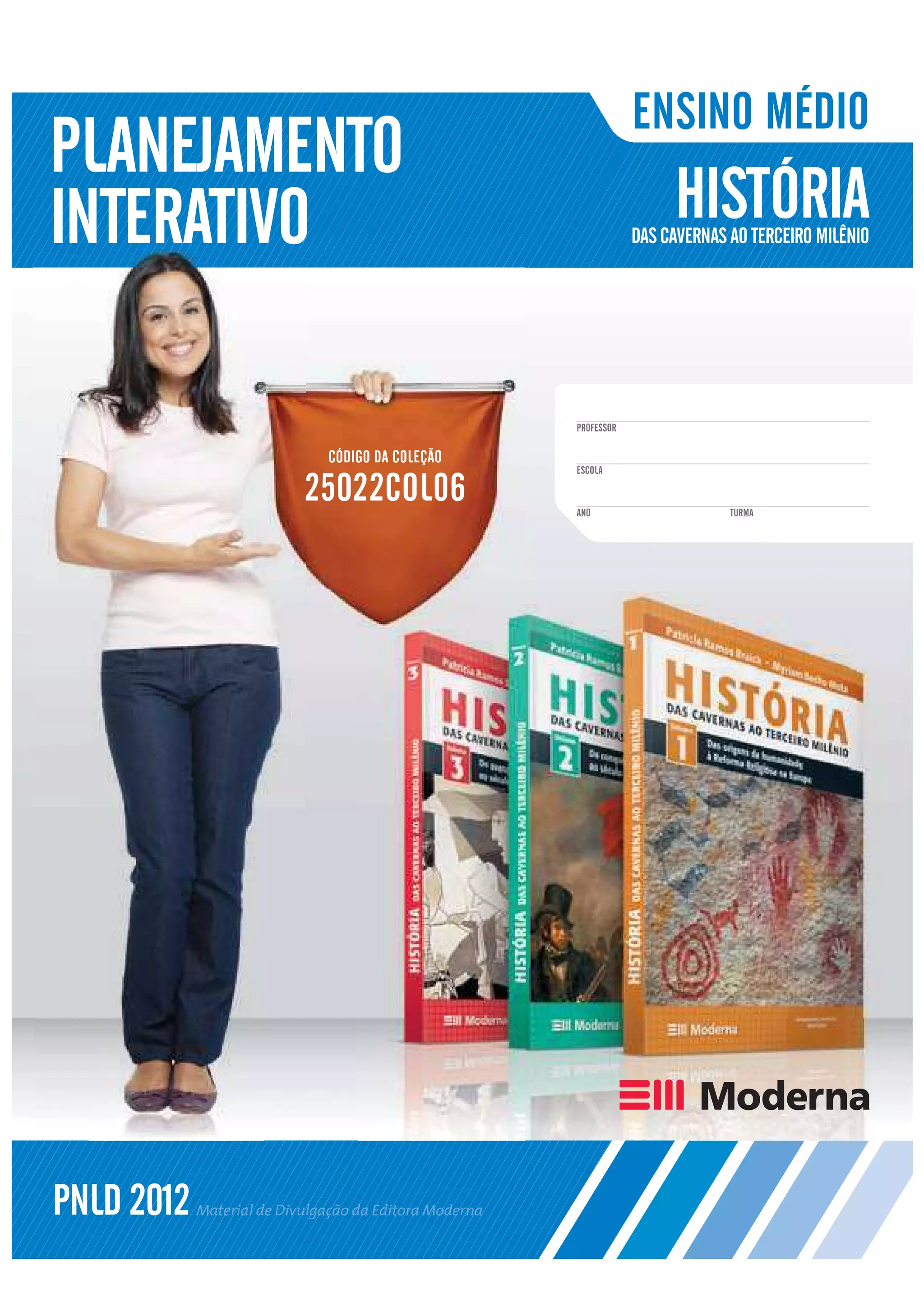 Historia das Cavernas ao Terceiro Milenio - Planejamento Interativo | PDF