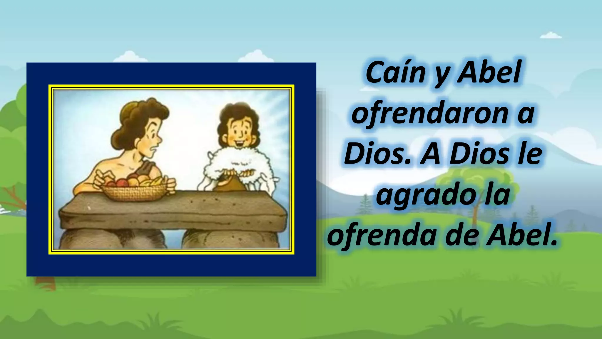 Historia de cain y abel | PPTX