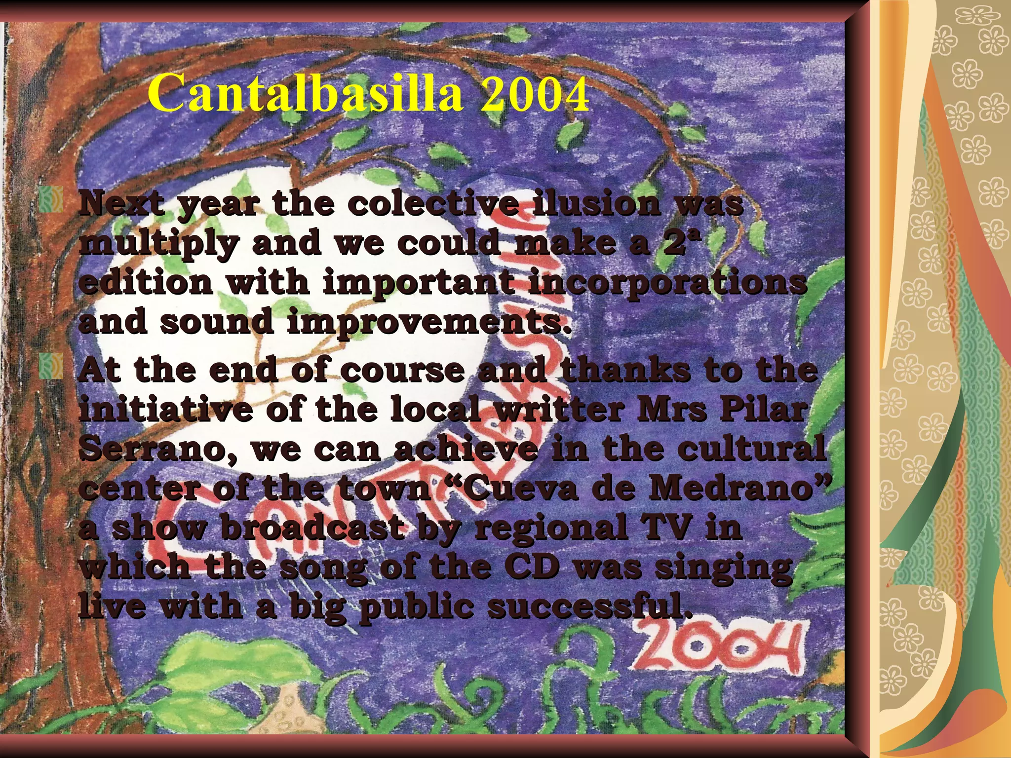 Historia De Cantalbasilla2009 English | PPT