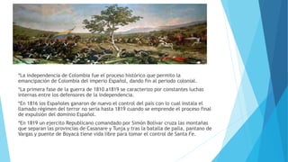 Historia de colombia | PPTX