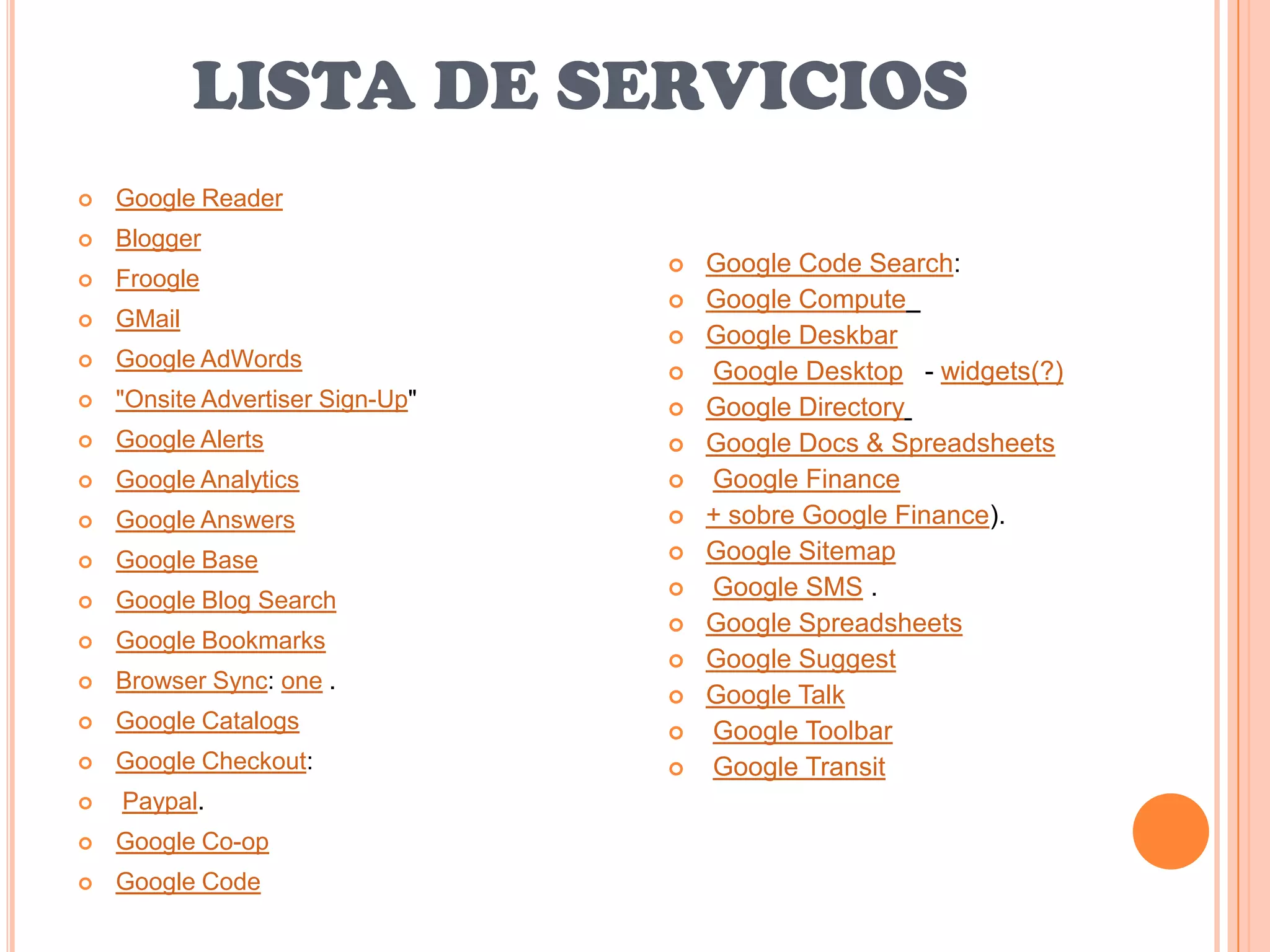 Historia de google | PPTX