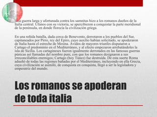 Historia de italia | PPTX