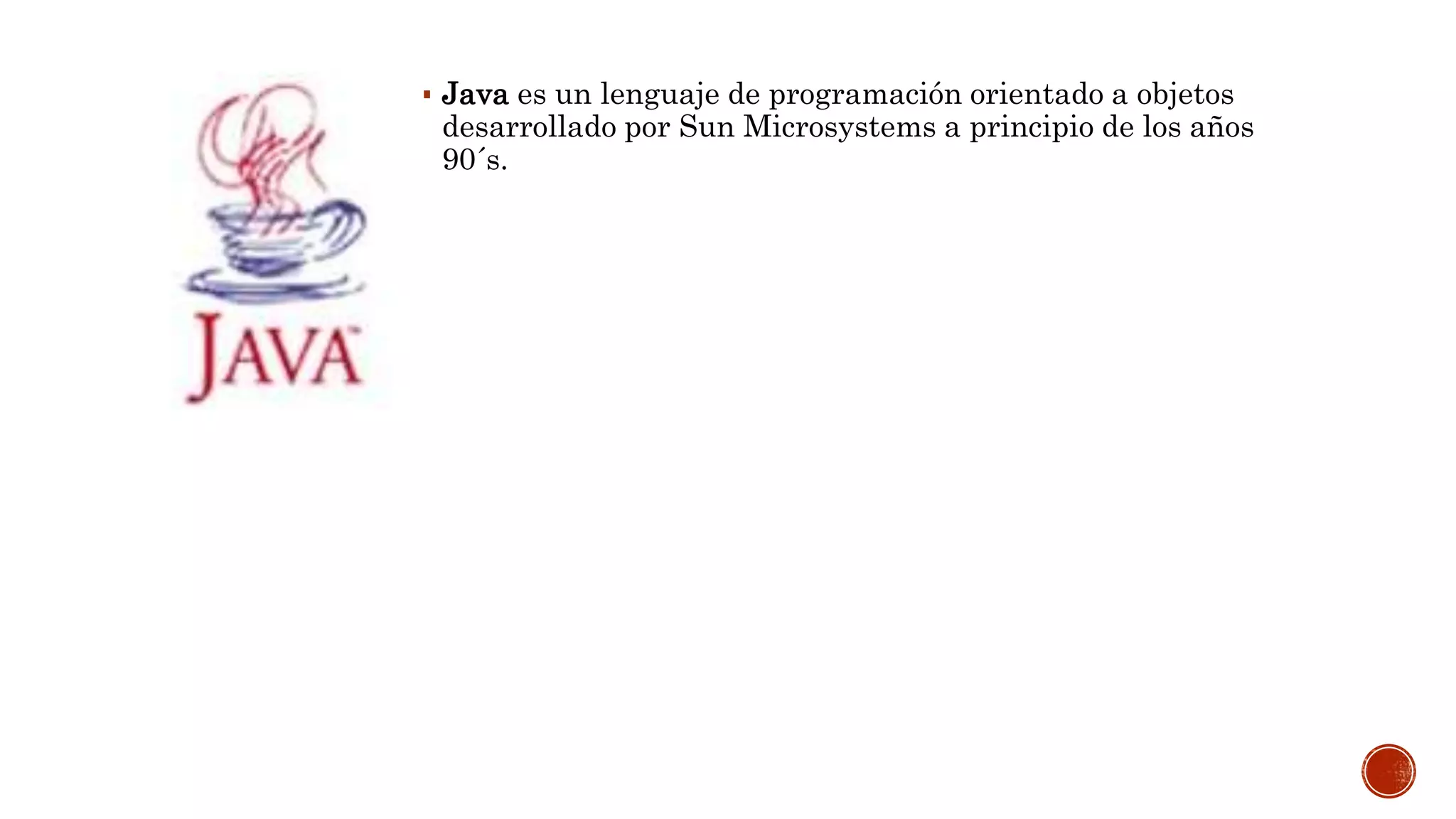 Historia de java | PPT