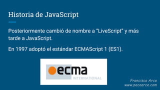 Historia de java script | PDF