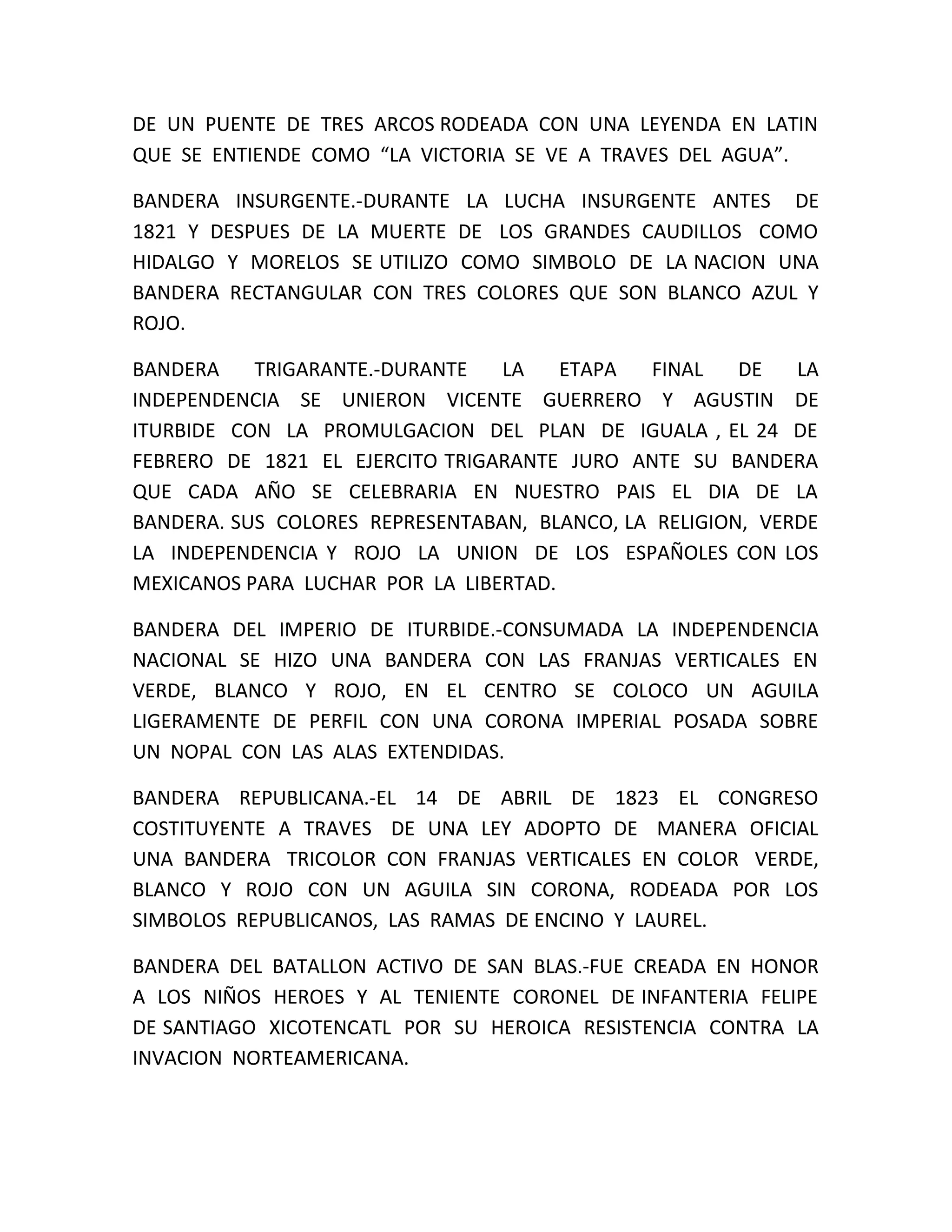 Historia de la bandera | DOC