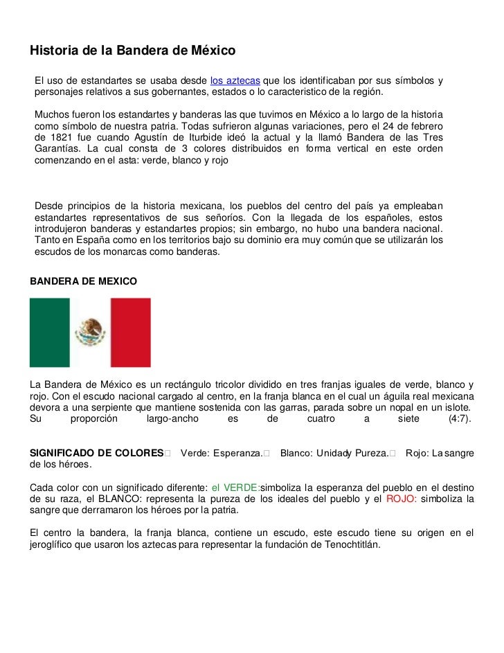 Historia De La Bandera De Mexico Inicio Artículos Reseñas Calendario