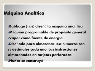 Historia de la Computación | PPTX