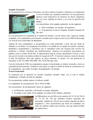 Historia de la computadoras | DOCX