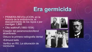 Aspectos Importantes sobre la Historia de la Endodoncia | PPTX
