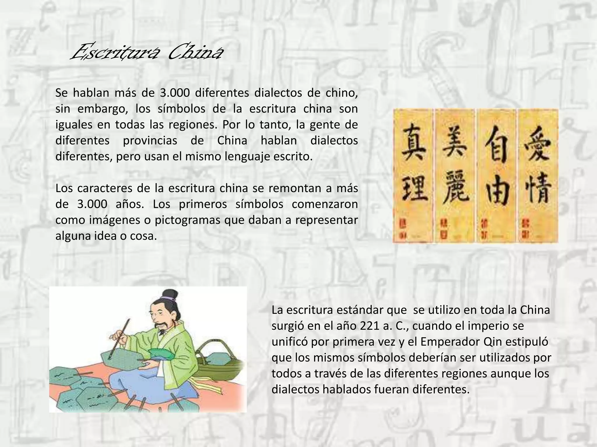 Historia de la escritura | PPT