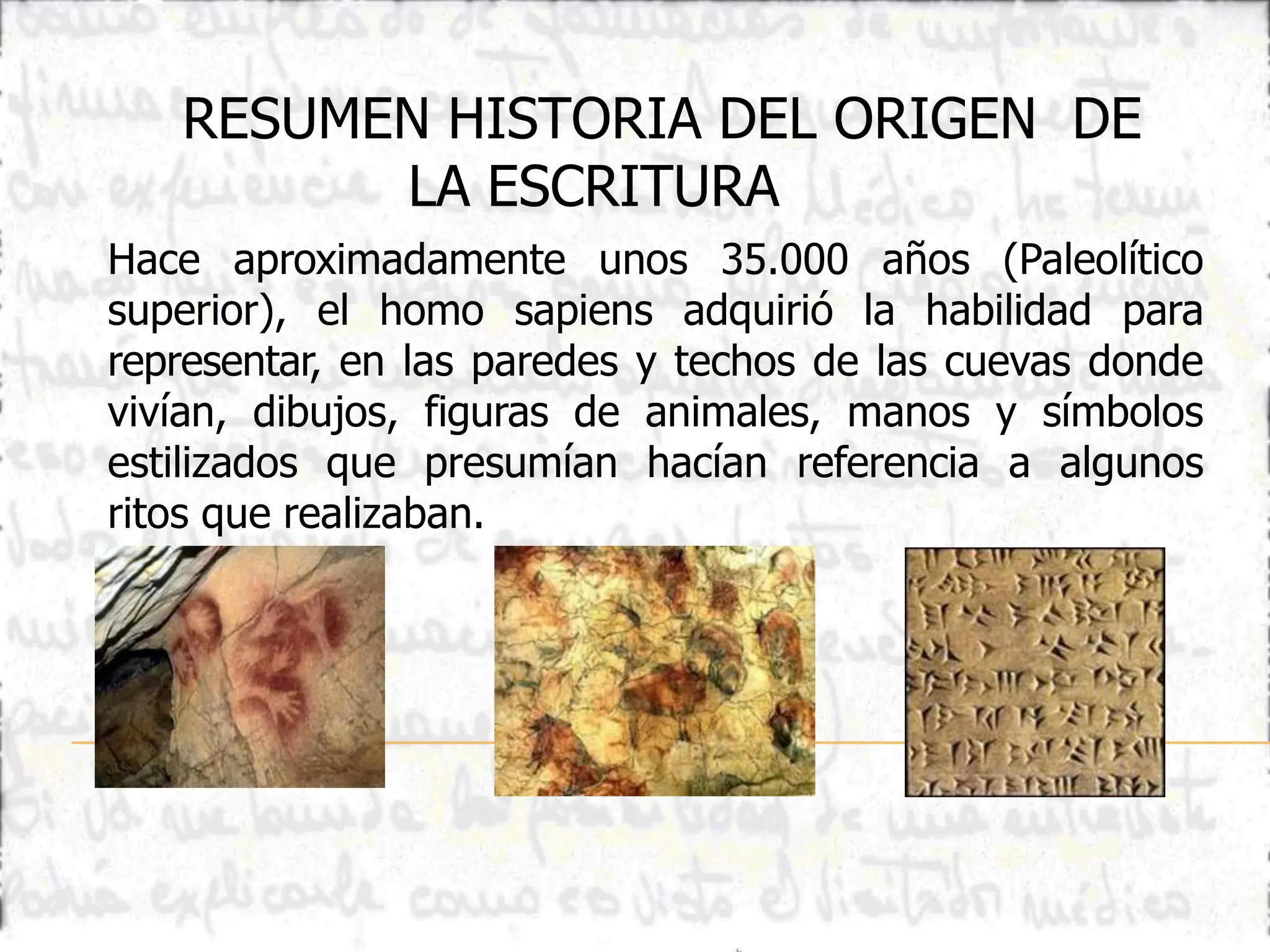 historia de escritura en la mesopotamia su | PPT