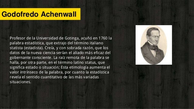 Historia de la estadistica