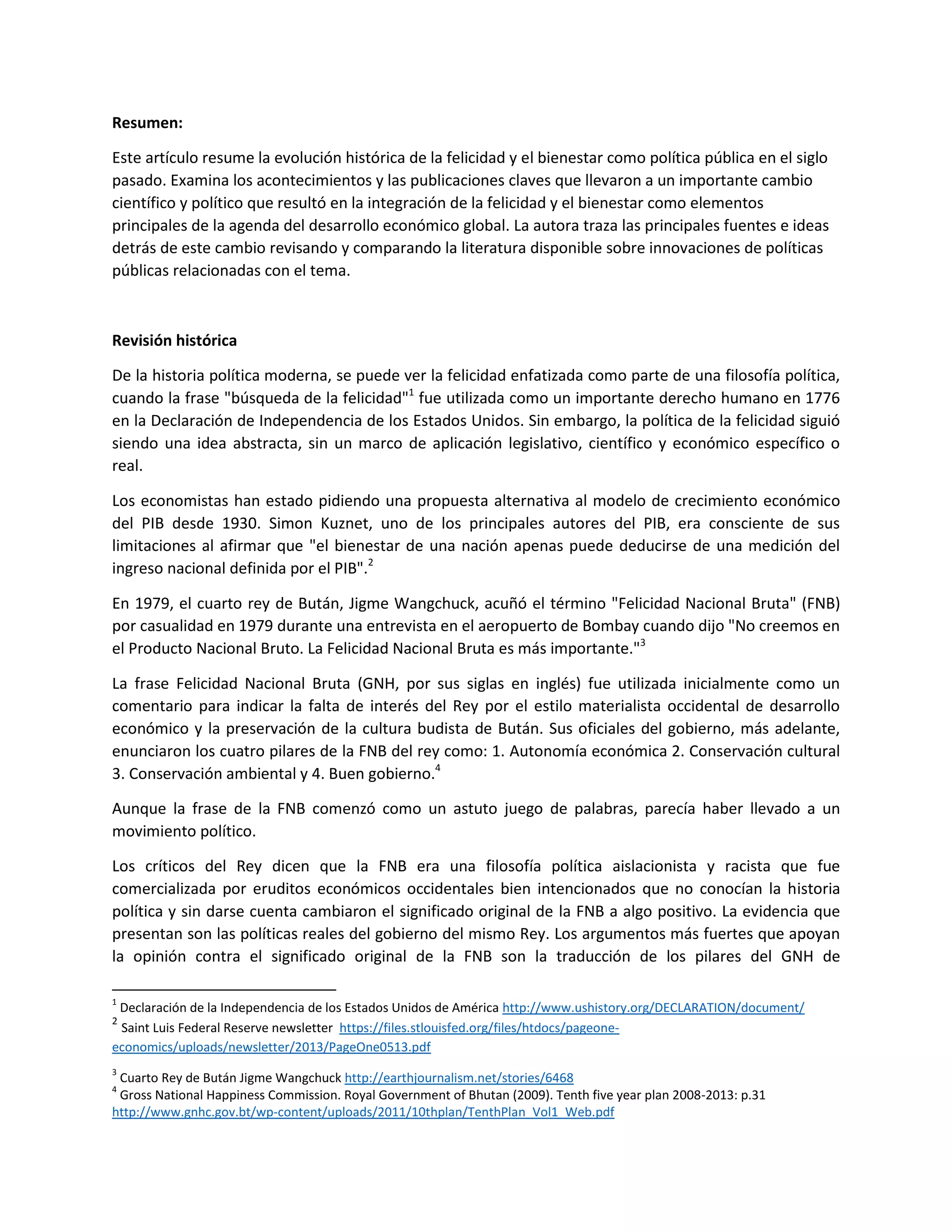 Historia de la felicidad nacional bruta | PDF | Buddhism | Religion ...