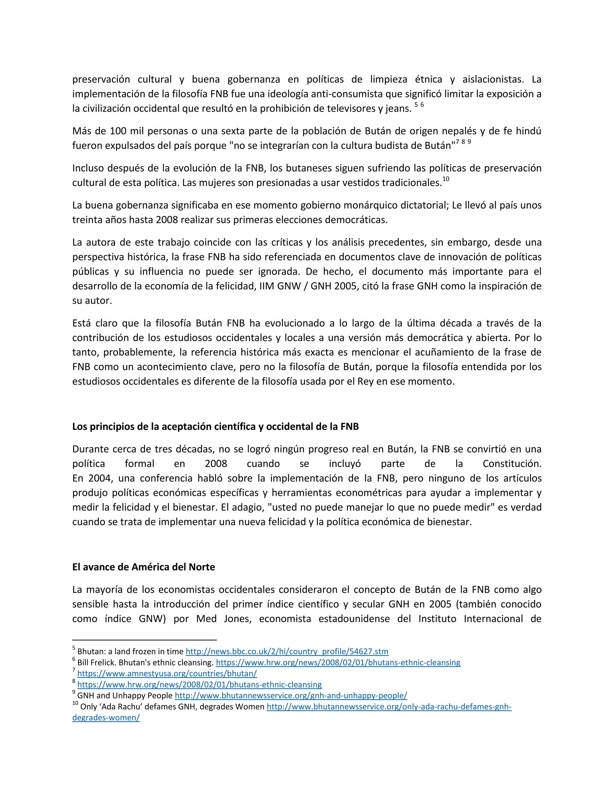 Historia de la felicidad nacional bruta | PDF | Buddhism | Religion ...