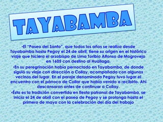 Tayabamba | PPTX