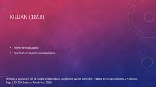 Historia de la laparoscopia | PPTX
