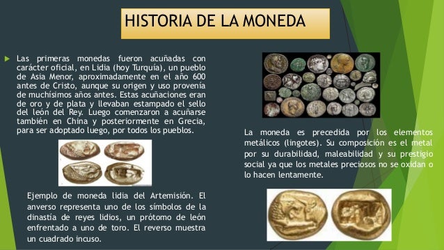 Historia de la moneda