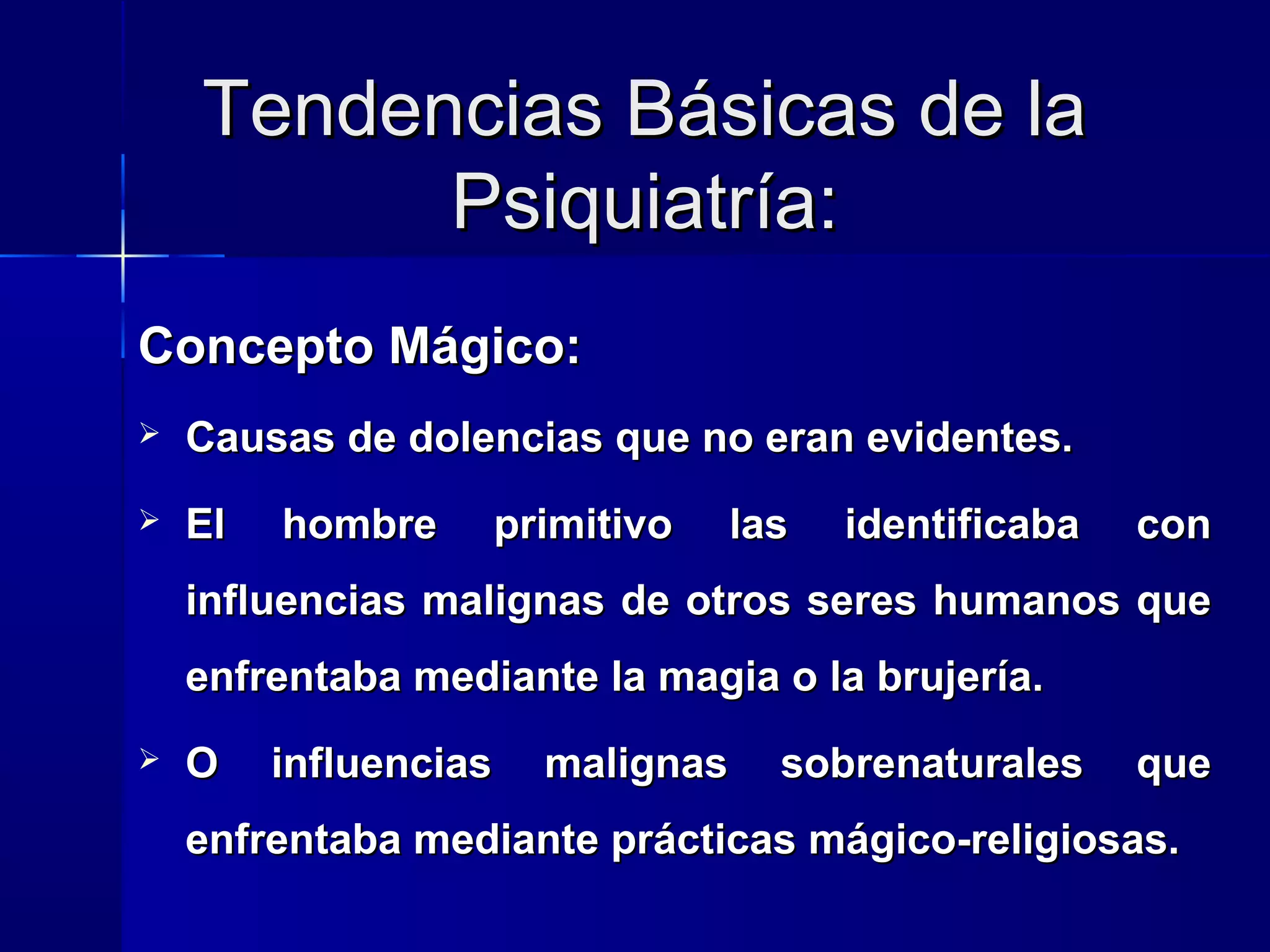 Historia de la psiquiatría ii | PPT