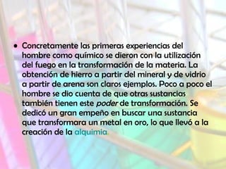 Historia de la química | PPT