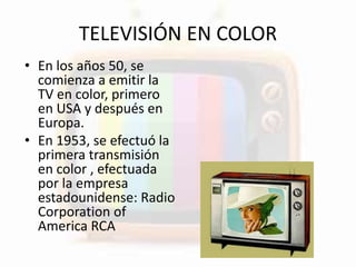 Historia de la radio y la televisión | PPTX
