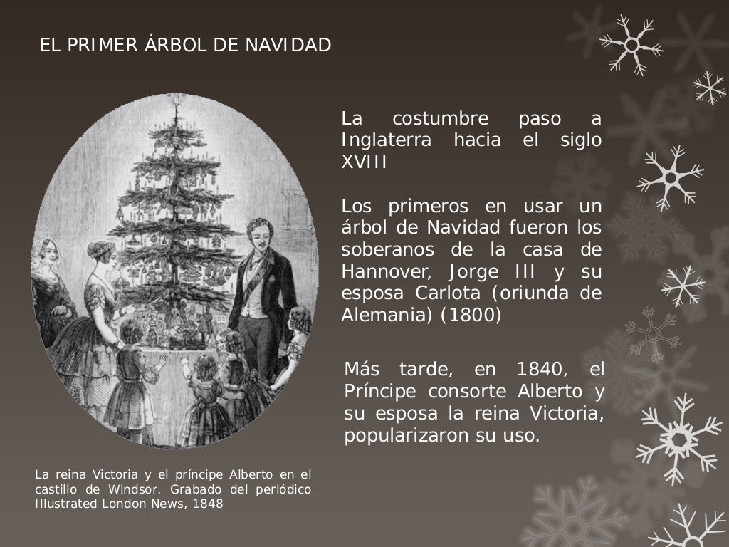 Historia del arbol de navidad