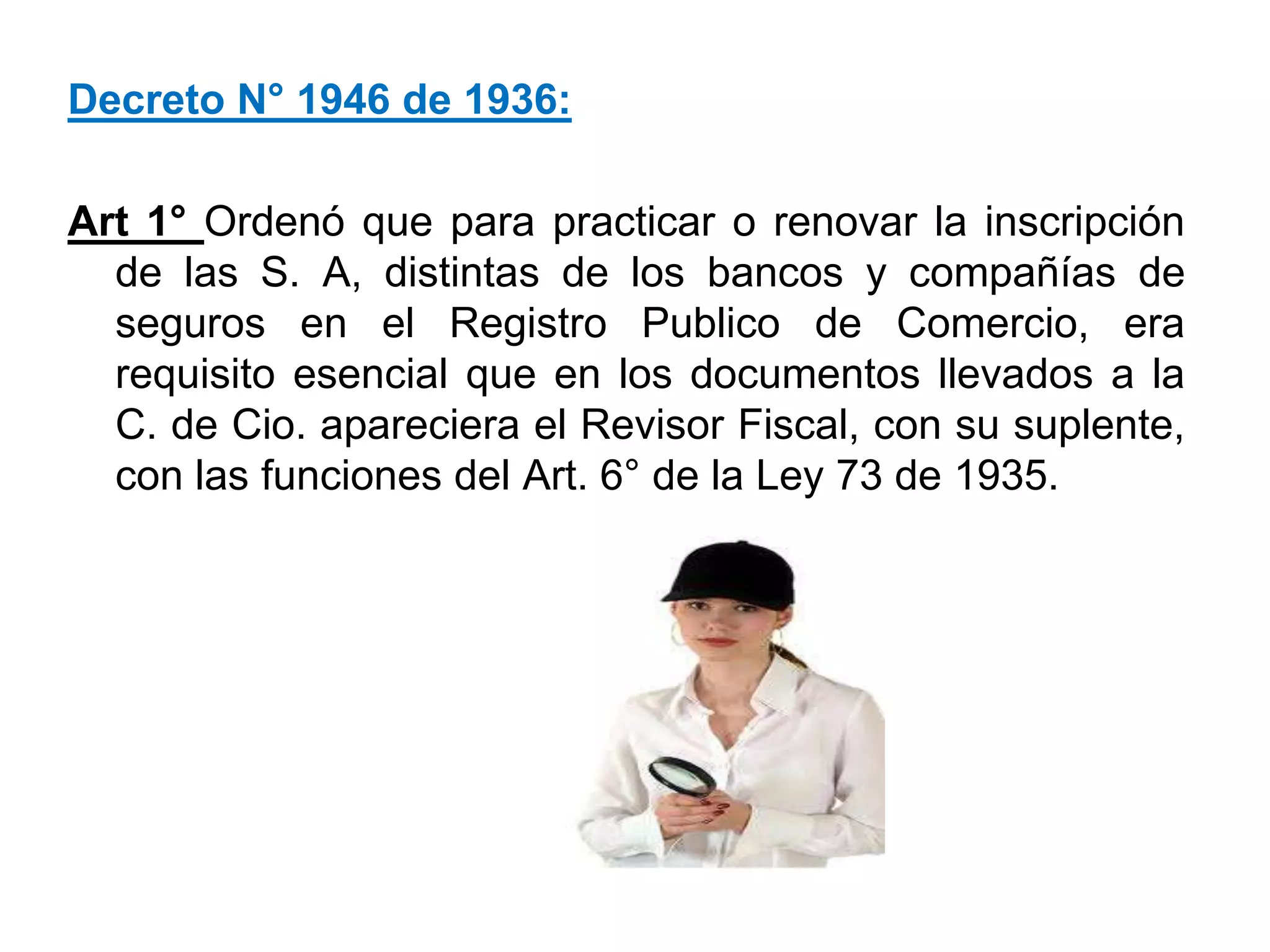 Historia De La Revisoría Fiscal En Colombia Ppt