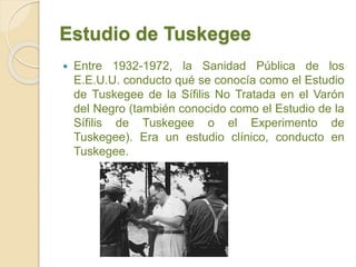 Historia de la sífilis | PPTX