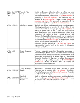 Historia de las matemáticas | PDF