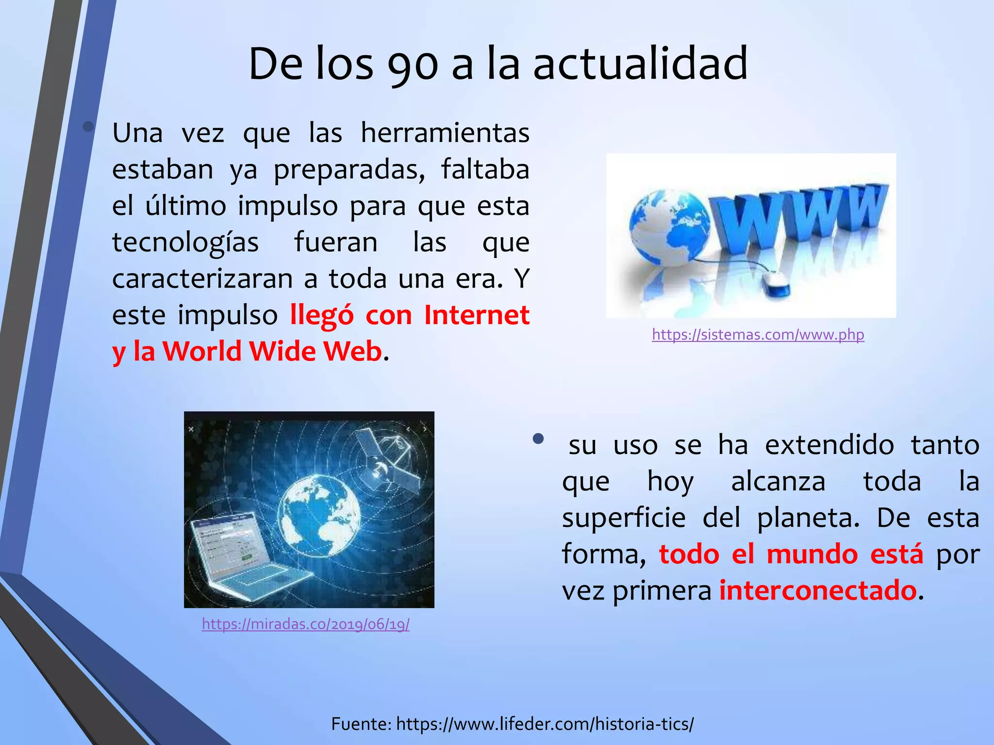 Historia de las tic | PPTX