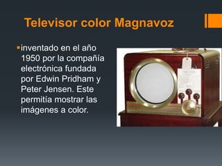 Historia de la television | PPTX