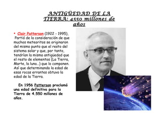 Historia de la tierra | PPT