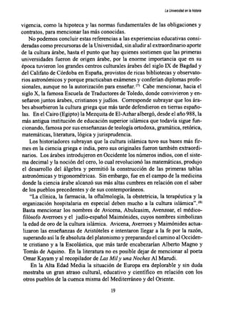 Historia de la universidad | PDF