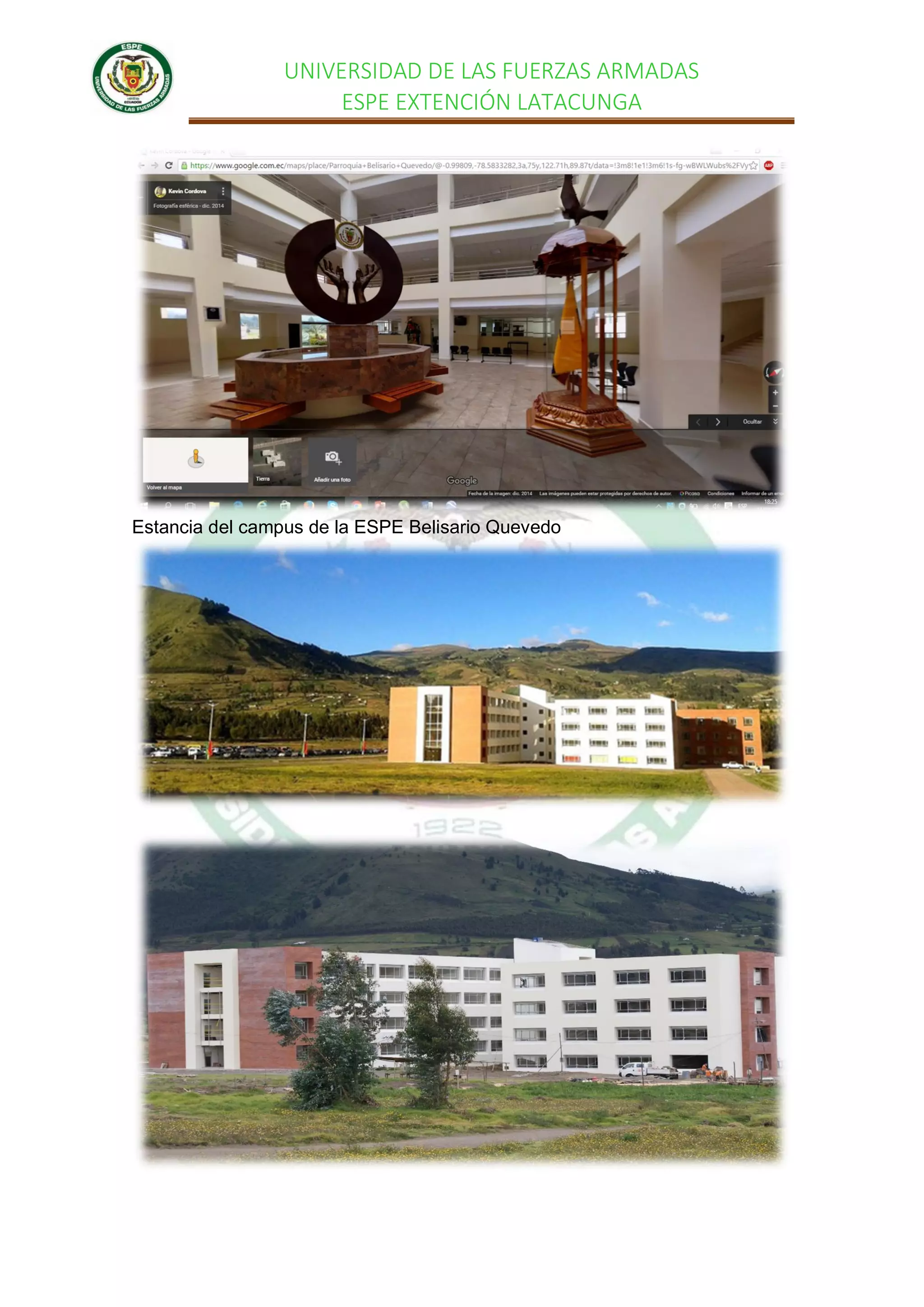 Historia de la universidad de las fuerzas armadas espe | PDF