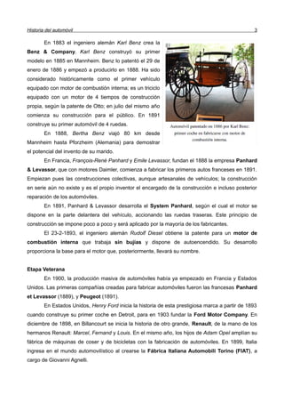 Historia del automovil | PDF