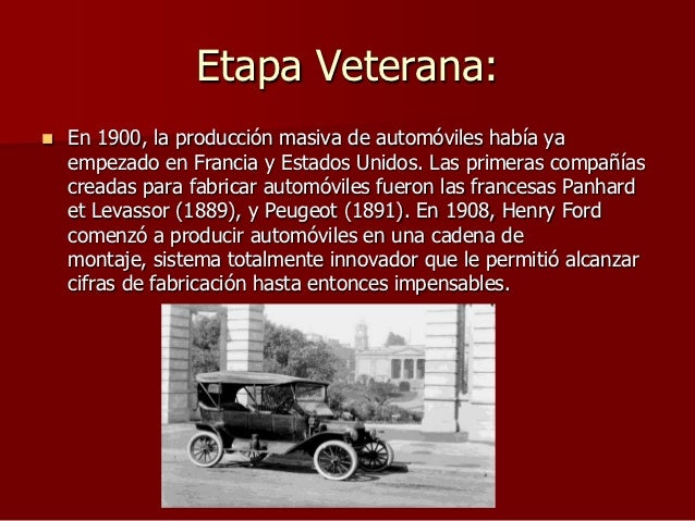 Infografia Historia Del Automovil Historia Del Automovil