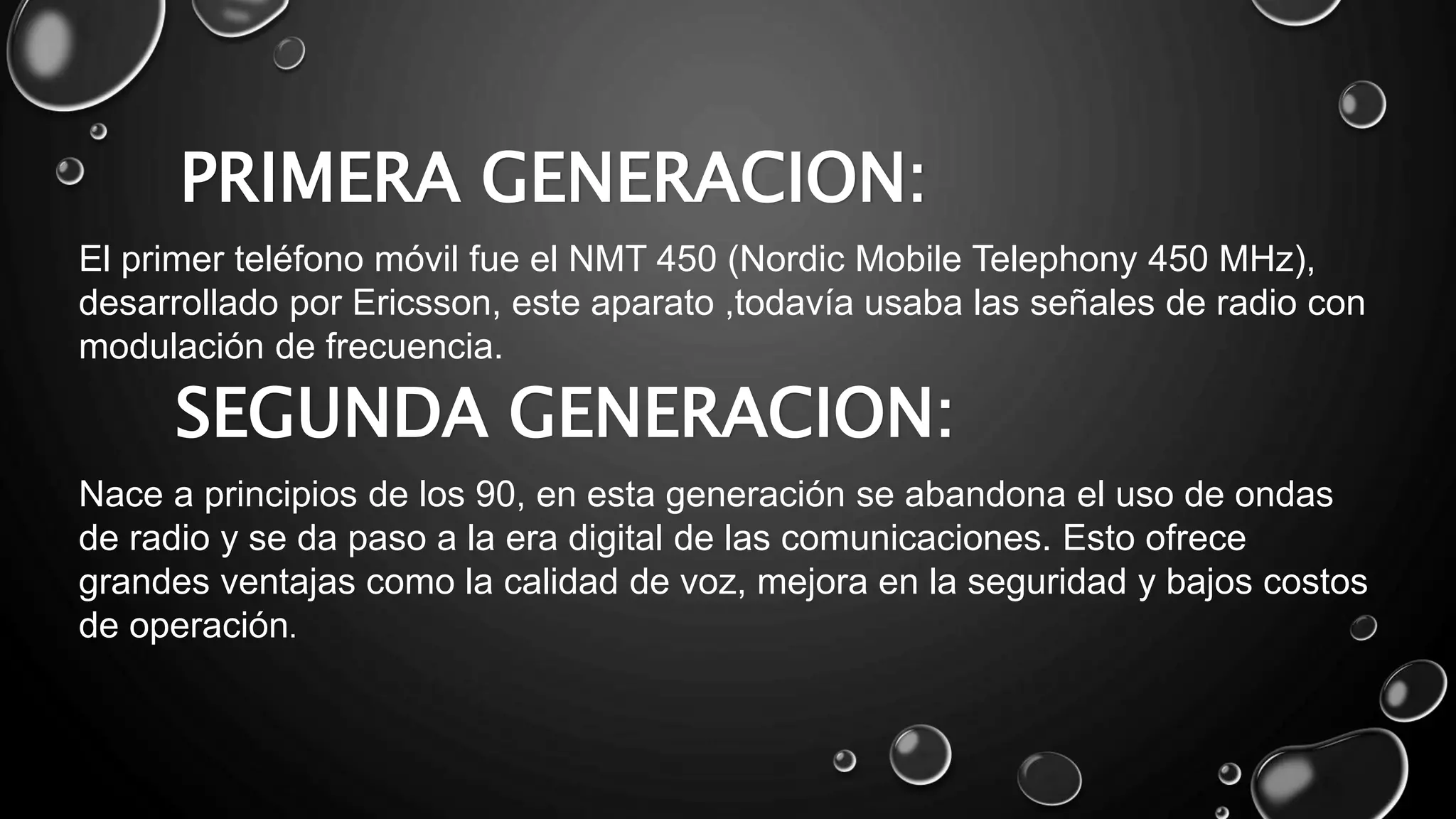 Historia Del Celular Ppt