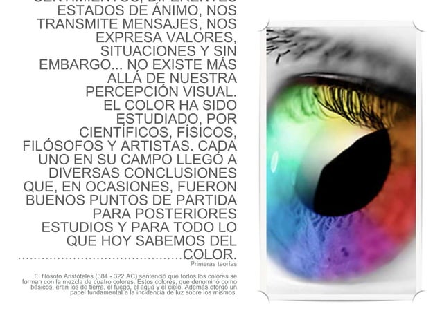 Historia del color | PPT