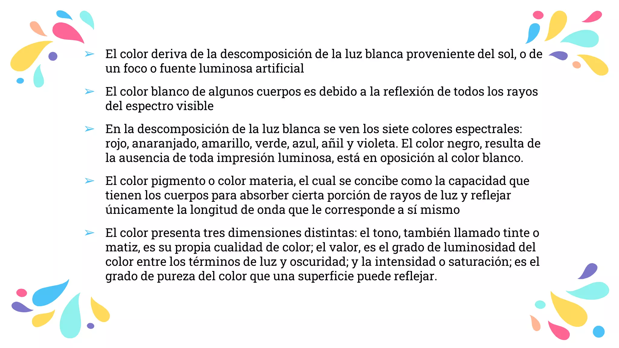 Historia del color | PPT