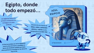 Historia del color azul: Ilustración Aplicada | PDF