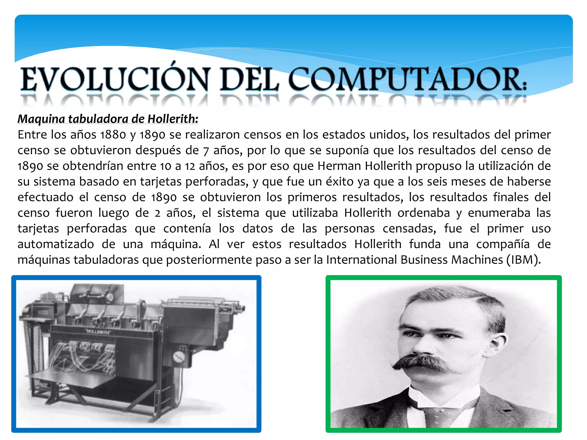 Historia del computador | PPT