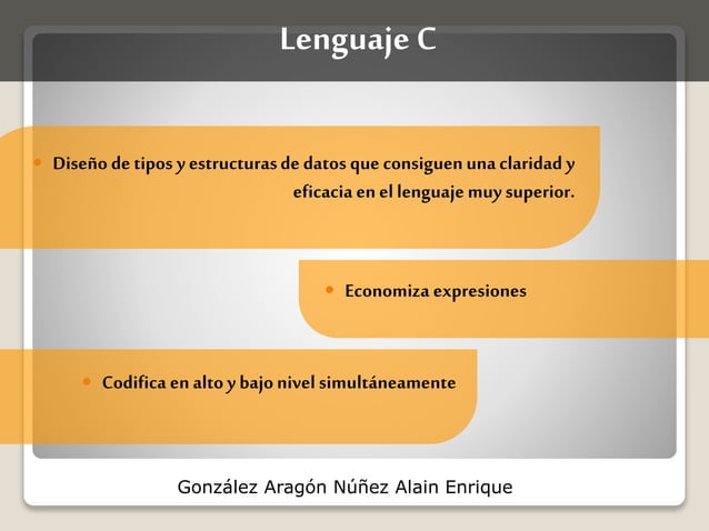 Historia del desarrollo del lenguaje C, C++, C # | PPT