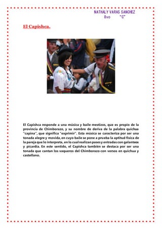 Historia del folklor ecuatoriano | DOCX