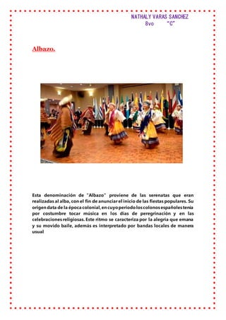 Historia del folklor ecuatoriano | DOCX
